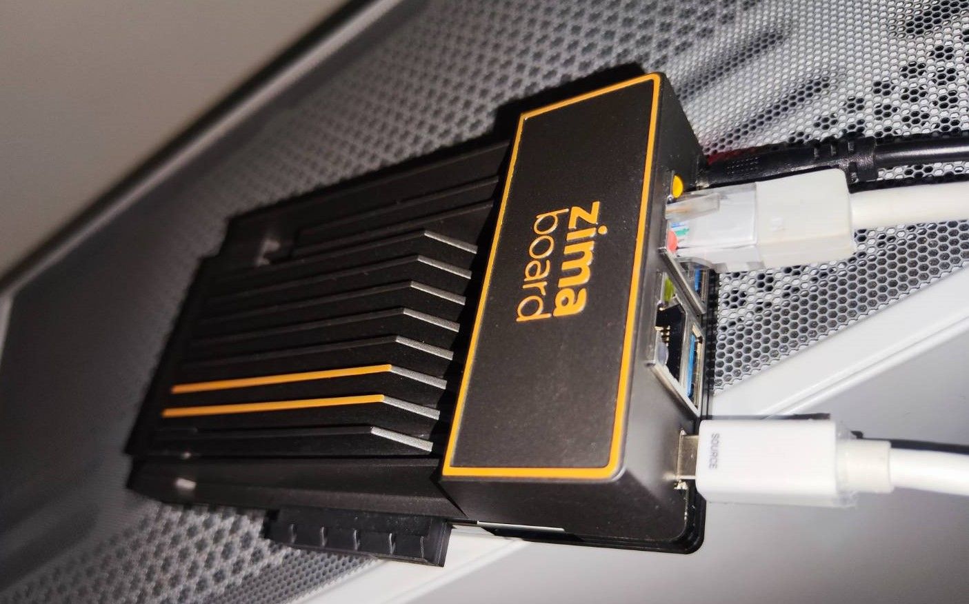 一個從Zima Board誕生的網站