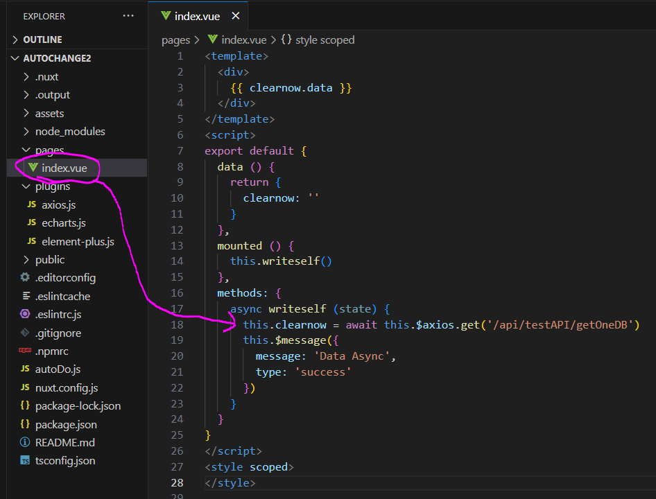 Nuxt3-axios & proxy(Node.js 18)